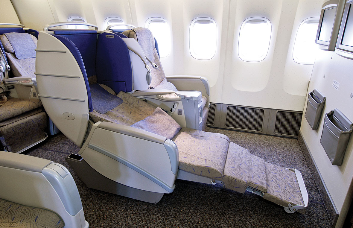 Asiana Airlines 747 First Class